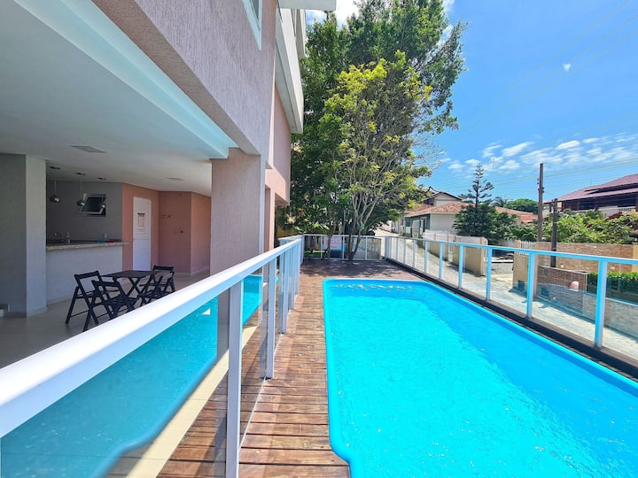 Apto Na Praia De Bombas Em Bombinhas 450m Da Praia - Bombinhas