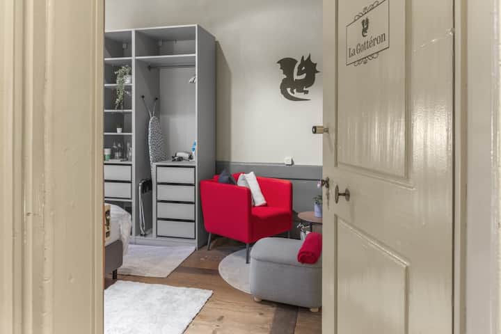 Chambre Chaleureuse - Vieille Ville De Fribourg - Fribourg
