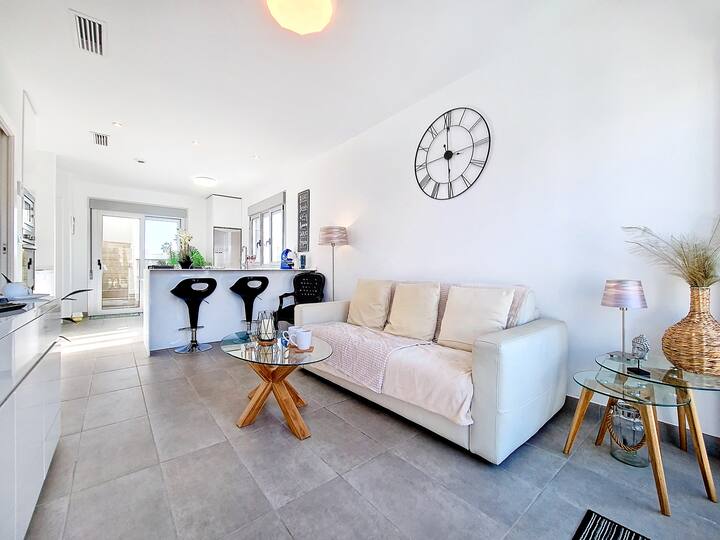 Apartment With Pools Views And Private Roof Terrac - San Pedro del Pinatar