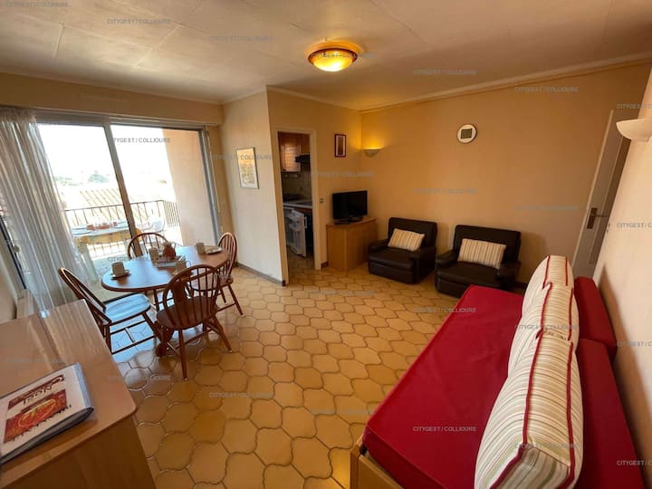 4soma7 - Appartement Avec Jolie Vue Sur Les Collin - Banyuls-sur-Mer