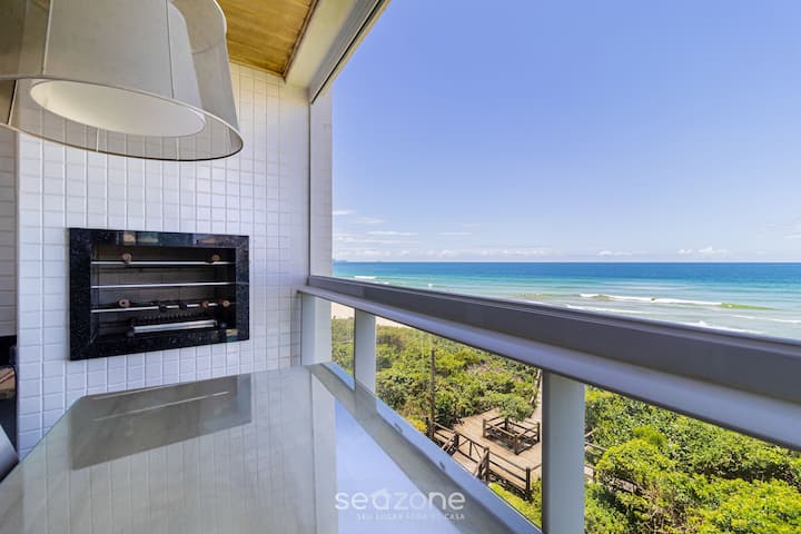 Pé Na Areia Apartment With Barbecue Ear0411 - Florianópolis