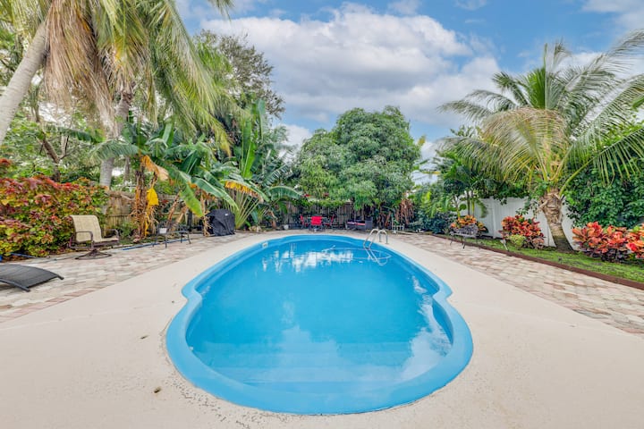 1 Mi To Beach: Sunny Lantana Cottage W/ Pool! - Boynton Beach, FL