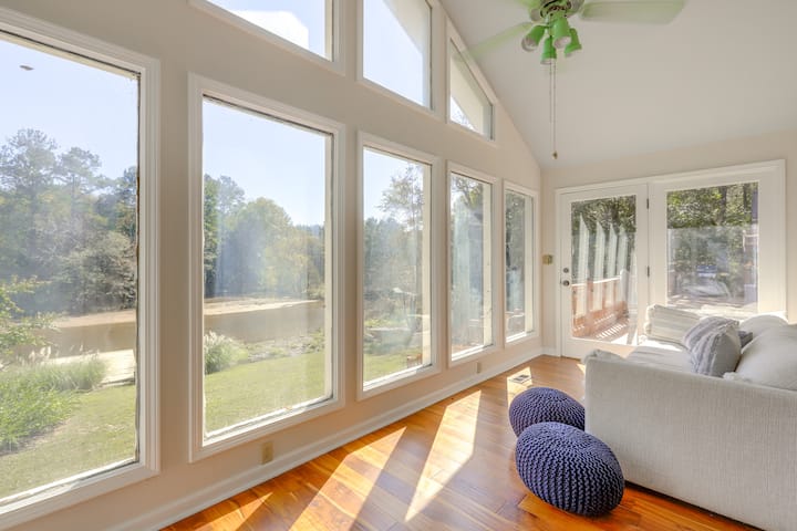 Fire Pit & Kayaks: Lake Oconee Waterfront Escape! - Eatonton, GA