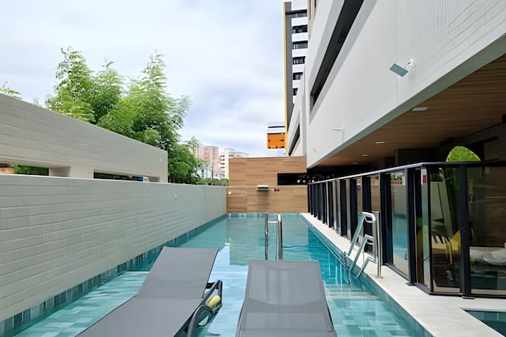 Apê ÓTima Localização, Cozinha, Coworking, Fitness - Maceió