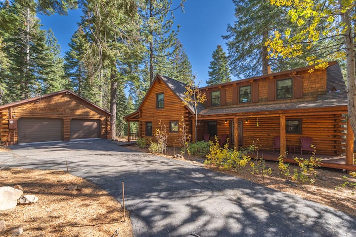 Cozy Tahoe Donner Log Cabin~ Aspen Haus - Truckee, CA