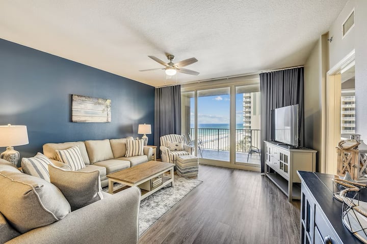Sea You At Sunset 728-sleeps 10-gulf Views - Panama City Beach, FL