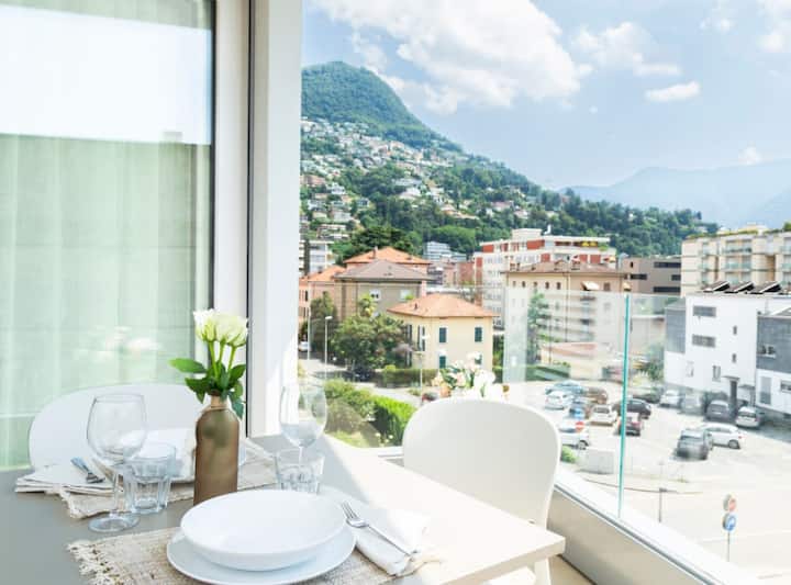 The View | Vue Imprenable Sur Les Montagnes - Lugano