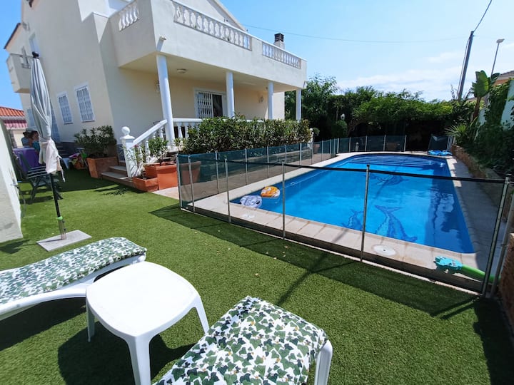 Villa Paradis - Chalet Con Piscina En Vinaròs - Vinaròs