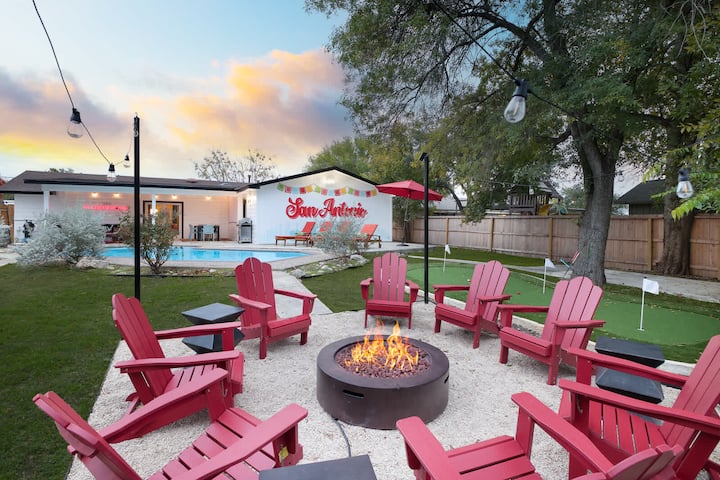 Starcrest 4 Br Haven~pool~hot Tub~putt Putt~arcade - サン・アントニオ, TX