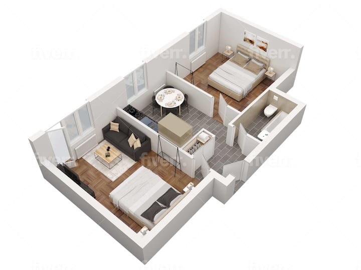 2bedroom Flat In Zurich - Zürich