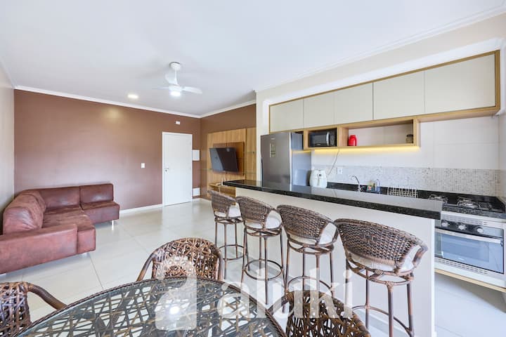 It - Roupas De Cama | Wi-fi | A/c | Churrasqueira! - Ubatuba