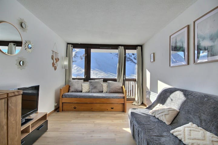 Très Beau Studio Face Aux Pistes - Mâcot-la-Plagne