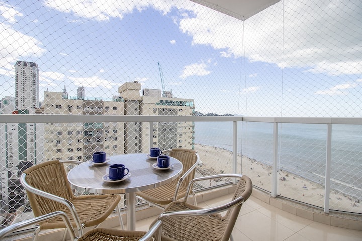 Ipz21a - 22º Andar, Frente Mar, Amplo, 4 Dorm - Balneario Camboriú