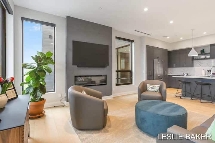 Holland Downtown Lux Condo: City Views, King Bed - Holland Tulip Time Festival