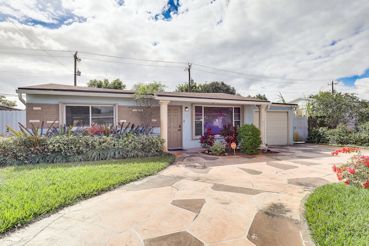 Hot Tub & Fenced Yard: Pet-friendly Miramar Haven! - Miramar, FL