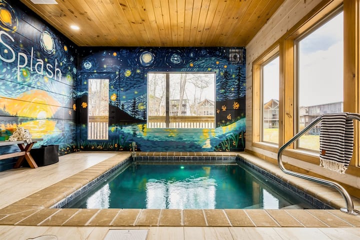 Luxe Home-2 Master Suites-heatedpool-dollywood 5mi - Pigeon Forge, TN