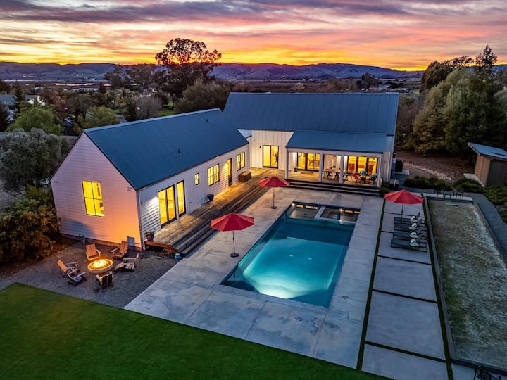 The Central Modern Farmhouse Sonoma Pool/hot Tub + - Marin County, CA