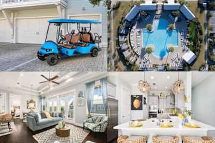 5 Mins From Beach | Golf Cart | Pool | Pets - Seaside, FL