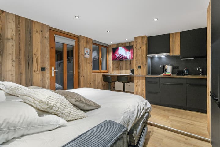 Studio Design Rénové - Au Centre-ville - Saas-Fee