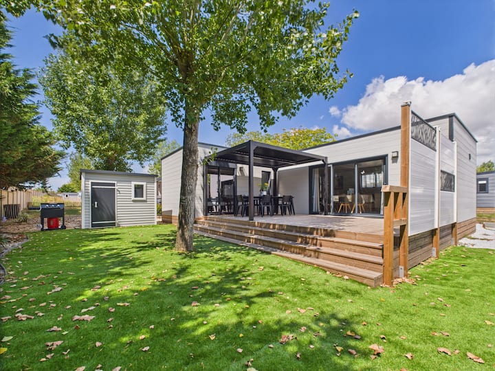 Les Voiles Blanches, Chalet Avec Piscine Pour 8 - Apremont