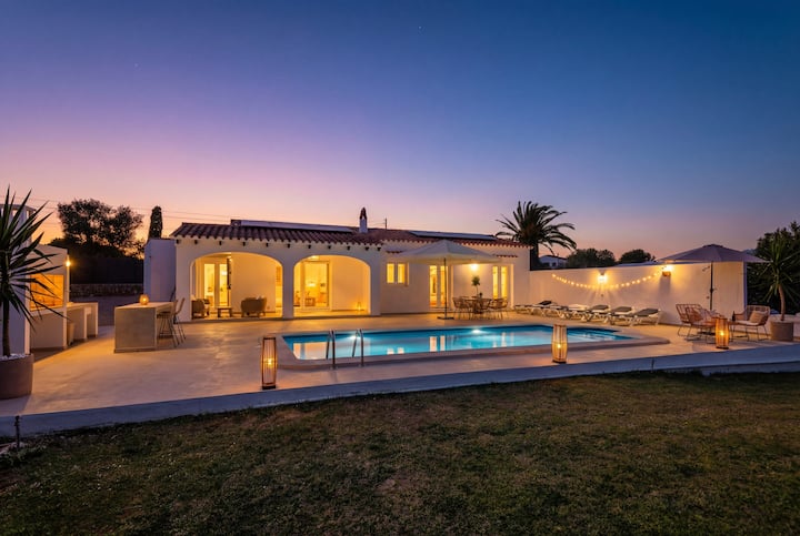 Villa Con Piscina Privada Y Exteriores úNicos - Mahón