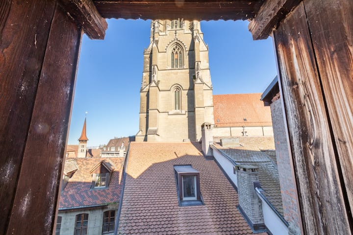 Loft Avec Vue Sur La Cathédrale De Fribourg - Fribourg