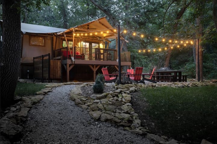 Retro -  Canvas Safari Cabin - Platte River State Park, Louisville