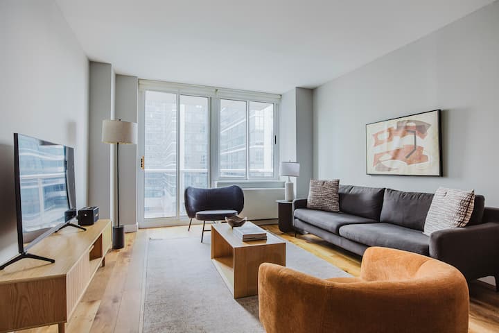 Blueground | Midtown West, Gym & W/d, Nr Museum - New York