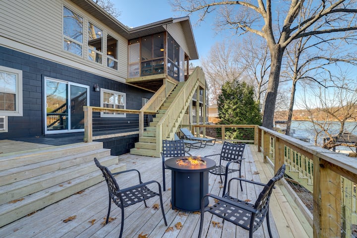 Lakefront Retreat W/ Game Room In Bella Vista! - Bella Vista, AR