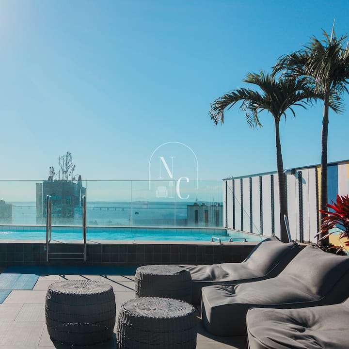 Studio - Piscina No Rooftop, Acad. Infra Completa - Rio de Janeiro