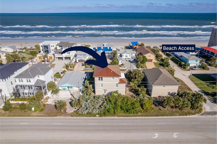 Oceanview Retreat: Family & Pet-friendly - New Smyrna Beach, FL
