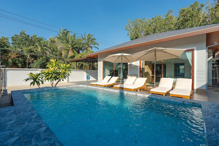 (New)pakbia Private Pool Villa 3 Bed Ao Nang Krabi - Krabi