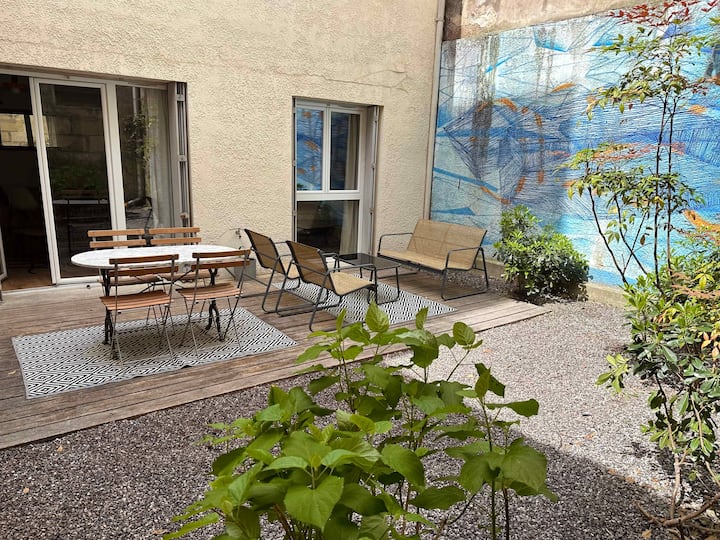 Appartement Avec Jardin 1 Chambre 3 Personnes - Bordeaux