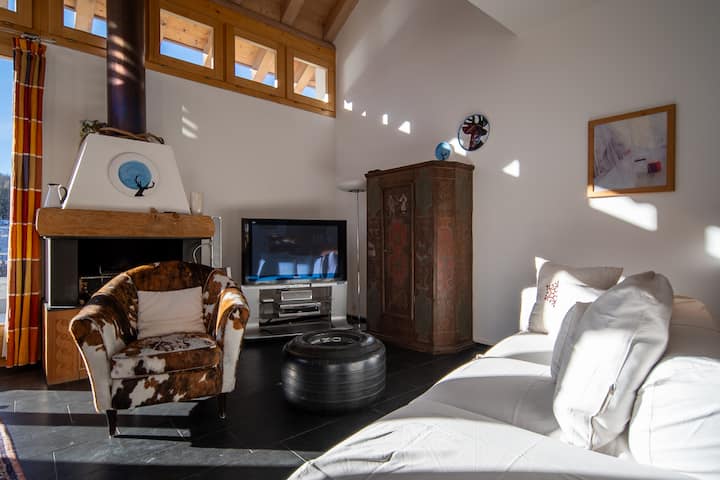 Elite Collection Chalet A Saint Moritz Con Sauna - Pontresina