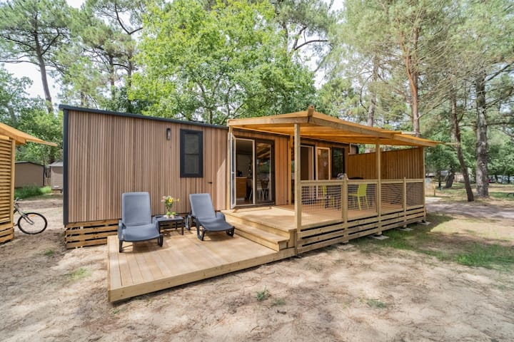 Cottage Hortense 4 Pièces 6 Personnes Climatisé - La Palmyre