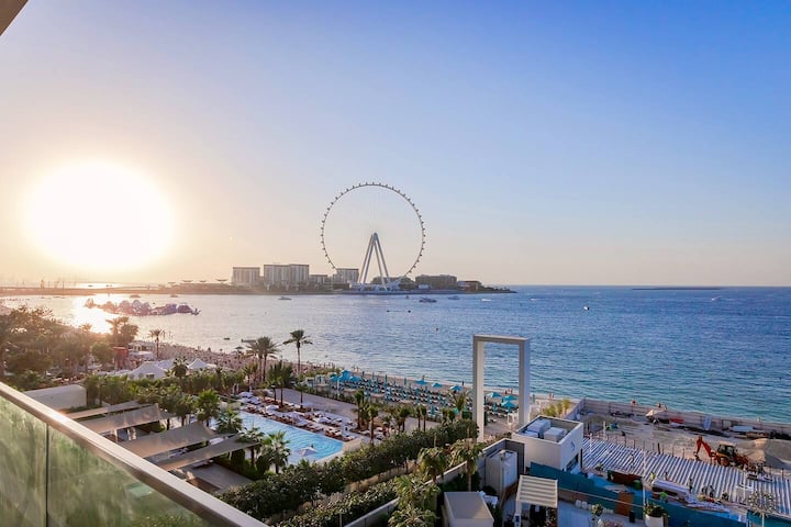Luxury 2br+maid Beachfront | La Vie Jbr, Sea Views - Dubai