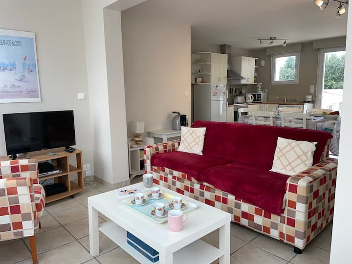 Maison Spacieuse à 100m De La Plage, 6 Pers. - Saint-Jean-de-Monts