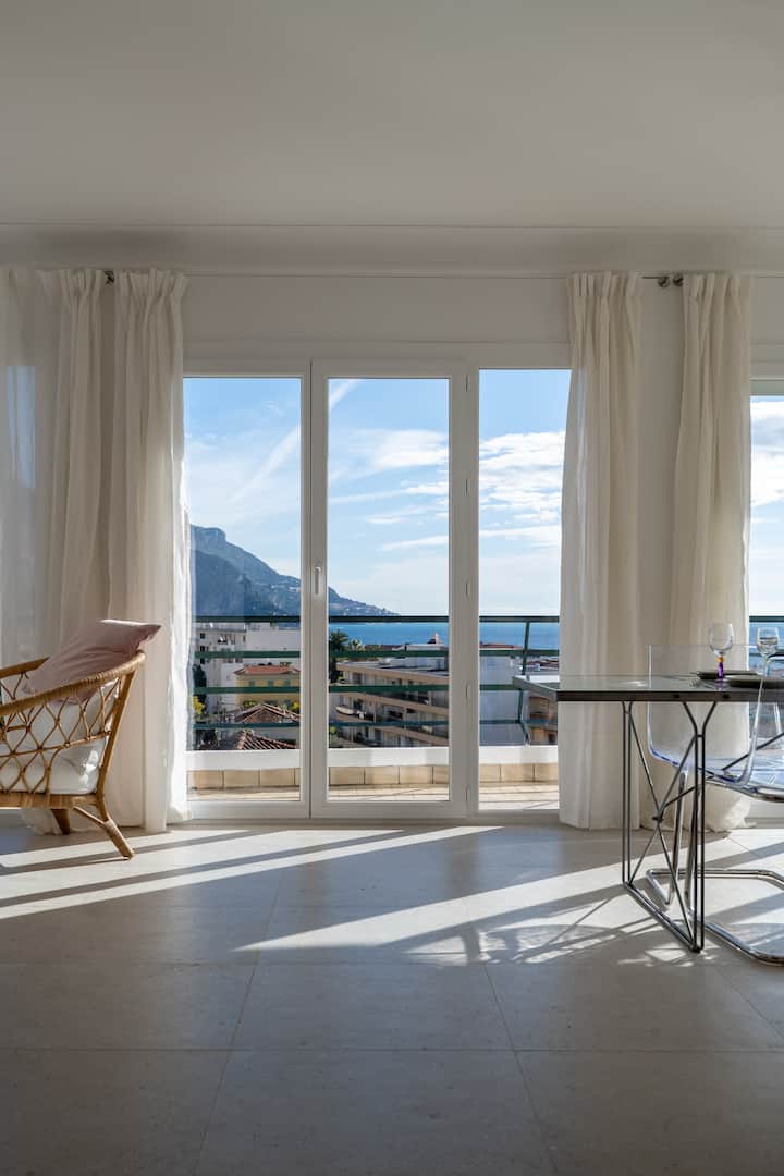 Villa Vue Mer Au Calme Au Centre De Beaulieu - Saint-Jean-Cap-Ferrat