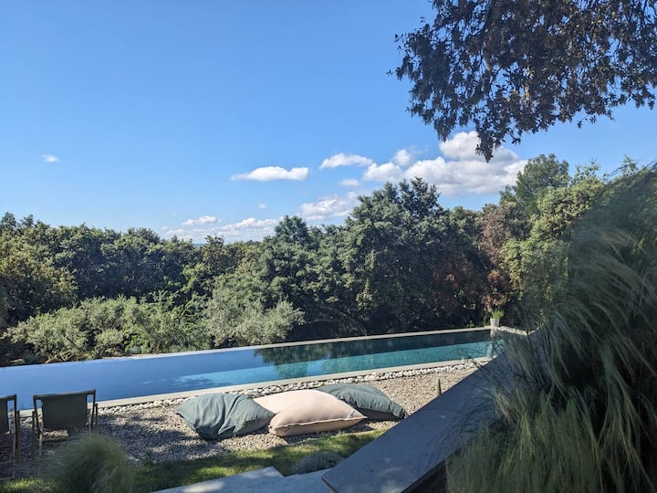 Gîte En Provence Vue Forêt - Piolenc - Vaucluse