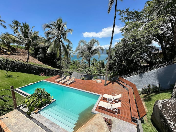 Piscina E Conforto A 2 Minutos Da Praia Da Siriuba - Ilhabela