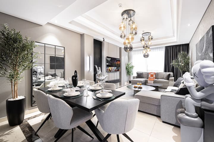 3br Luxury Escape At Mon Reve -Access To Pool &Gym - Dubai