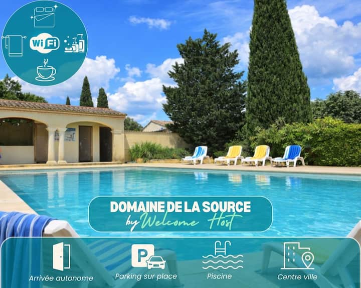 Domaine De La Source, Nature & Piscine à Uzès - Uzès