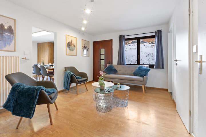 Bel Appartement Avec Vue Alpine - Thyon