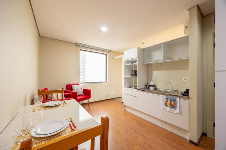 Hospedez - Flat Completo Prox. Alphaville Ap1407 - Osasco