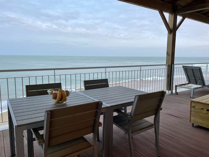 Vue Mer - Grande Terrasse - 12 Personnes - Angles