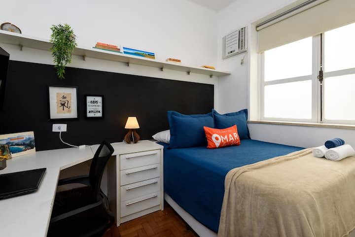 Qto&sala 250m From Ipanema Beach | Jn 185/304 - Ipanema