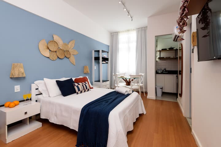 Charming Studio At Flamengo | A/c, Wi-fi, Smart Tv - Rio de Janeiro