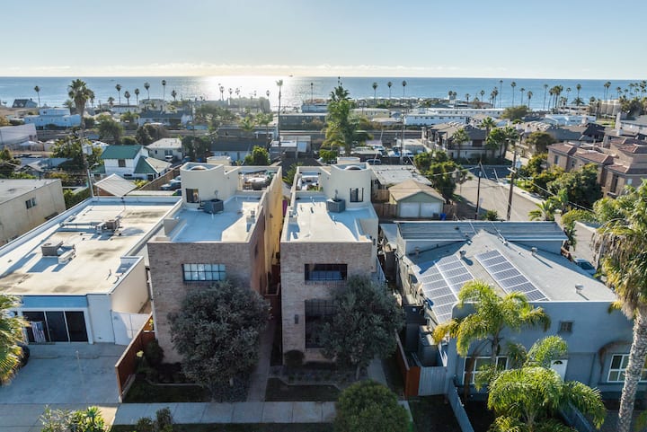 Panoramic Sunset View Roof Deck | Walk To Beach! - Oceanside, CA
