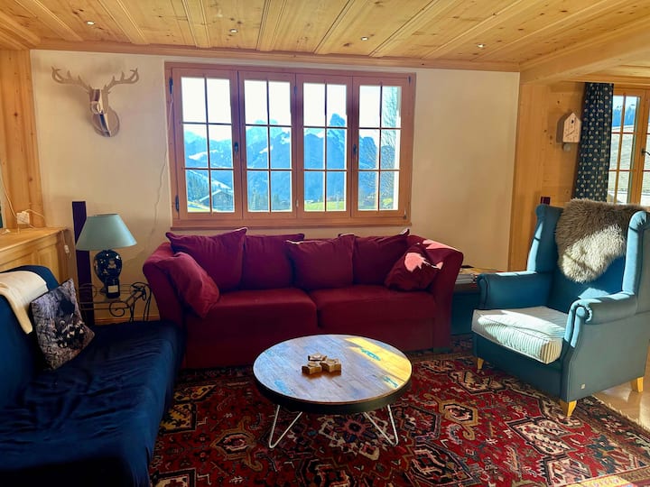 Ski-in Chalet In Top Location - Gstaad