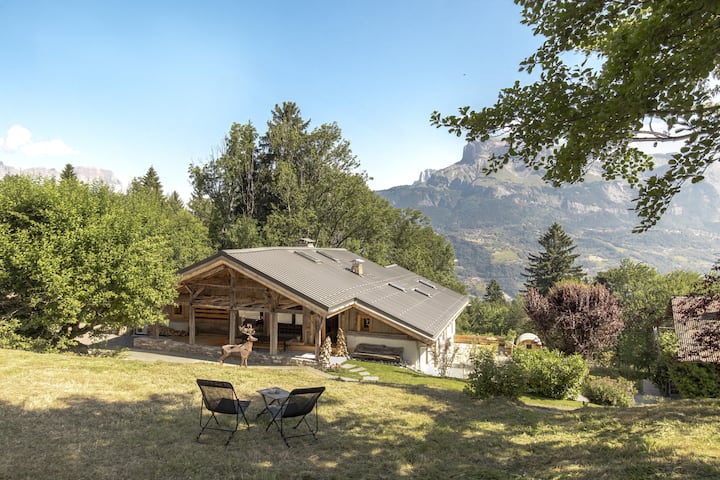 Ferme Des Choseaux - Authentique Et Spacieux - Combloux